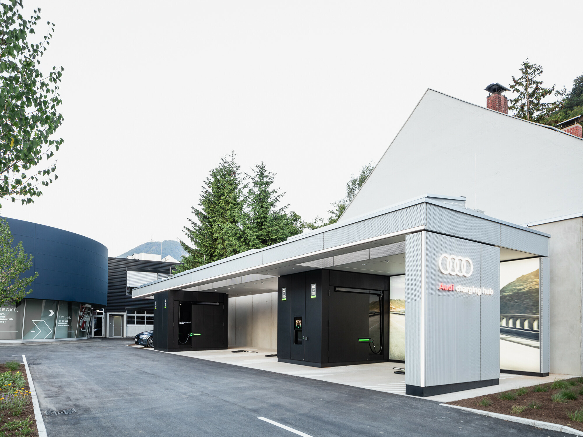 Audi inaugura na Áustria o seu quarto complexo de carregamento ...