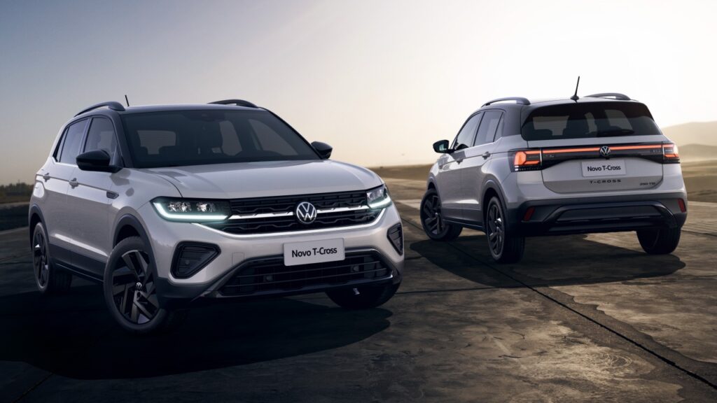 Volkswagen T‑Cross conquista novamente nota máxima em segurança ...